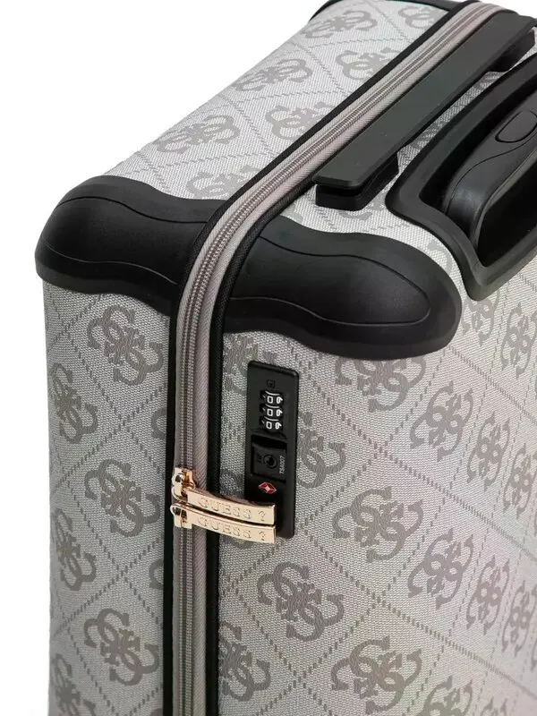 Guess Logo Print Suitcase