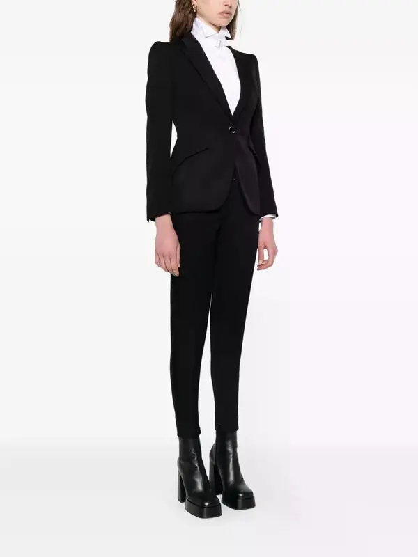 Alexander McQueen Wool Single-breasted Blazer