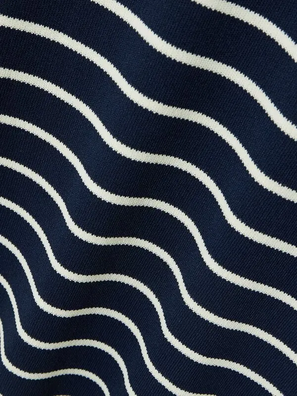 Altuzarra Kitty Striped Jersey Midi Dress