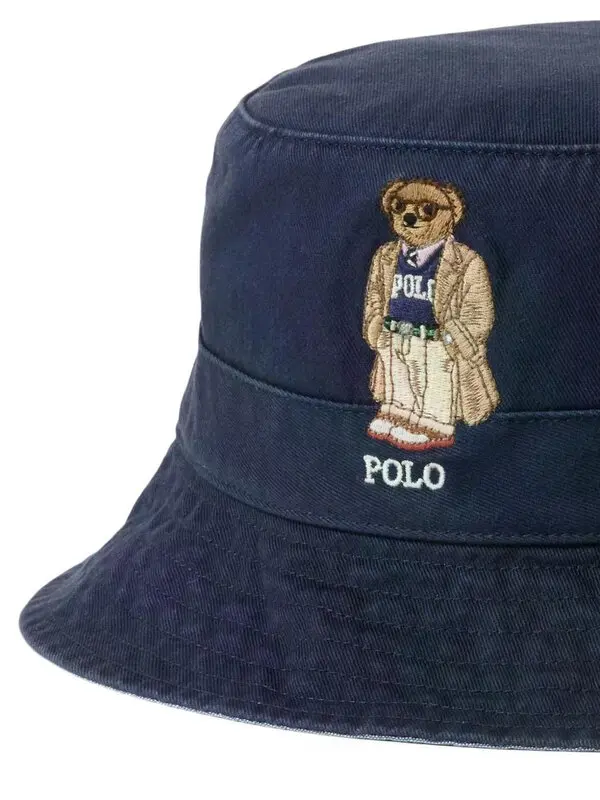 Polo Ralph Lauren Polo Bear-embroidered Bucket Hat