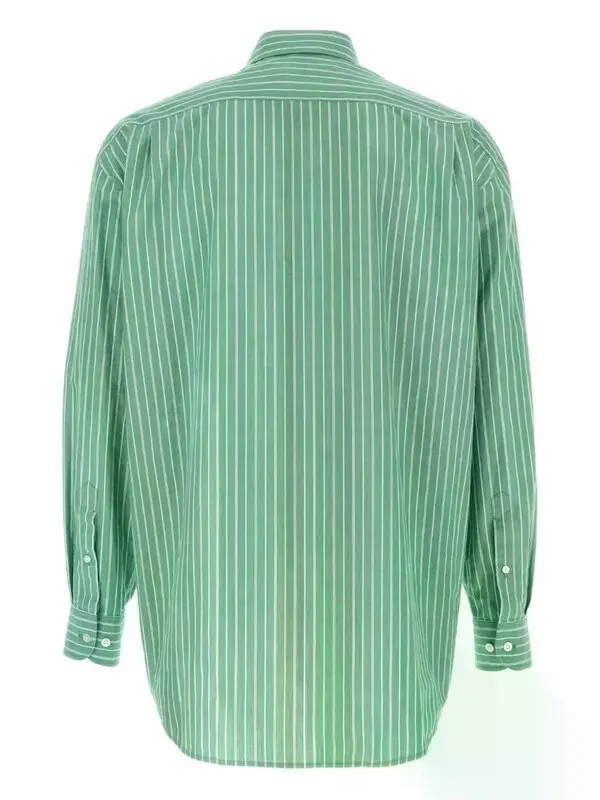 THE ROW Striped Cotton Shirt