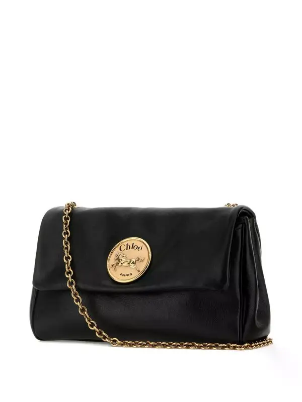 Chloé Heritage Shoulder Bag - Black