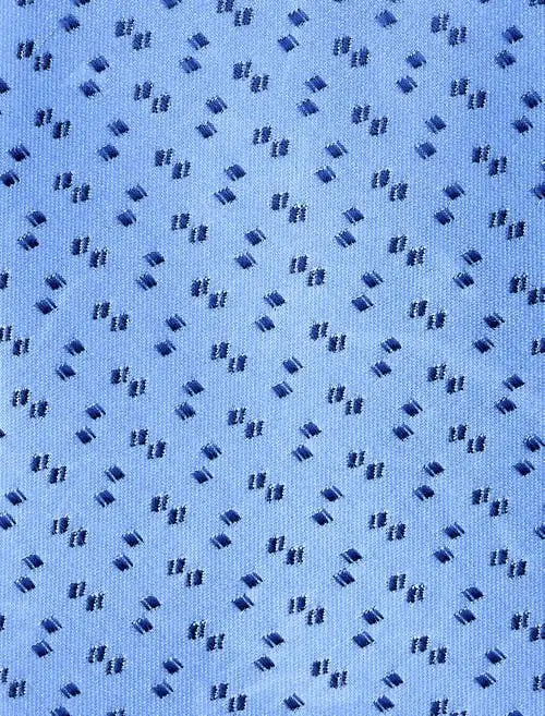 SYNRGY BY DXL Big & Tall Micro Neat Neck Tie - Blue