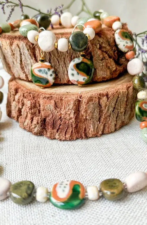 KAZURI Earth Collection Namib Necklace