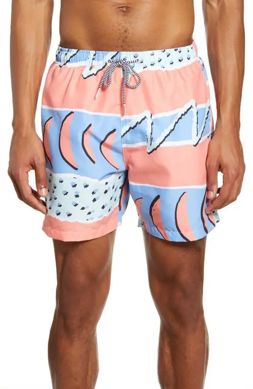 BOARDIES Printed Swim Trunks