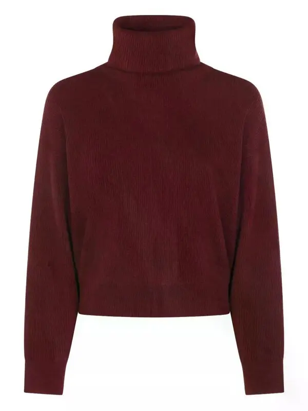 Brunello Cucinelli Roll-neck Sweater - Red