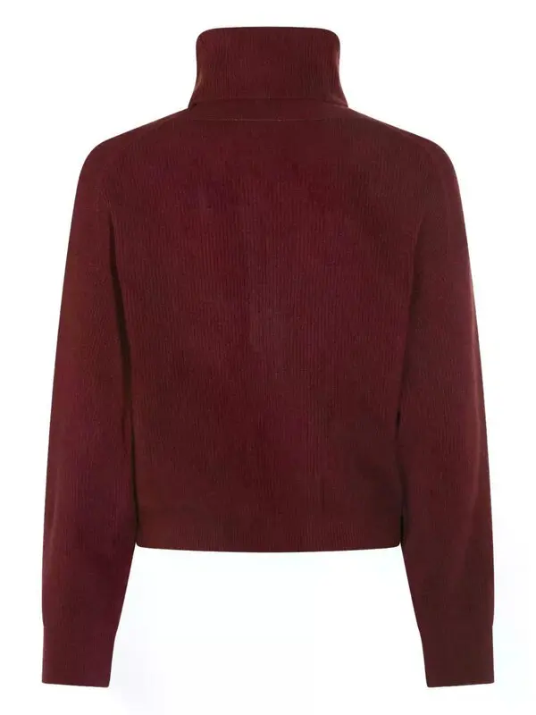 Brunello Cucinelli Roll-neck Sweater - Red