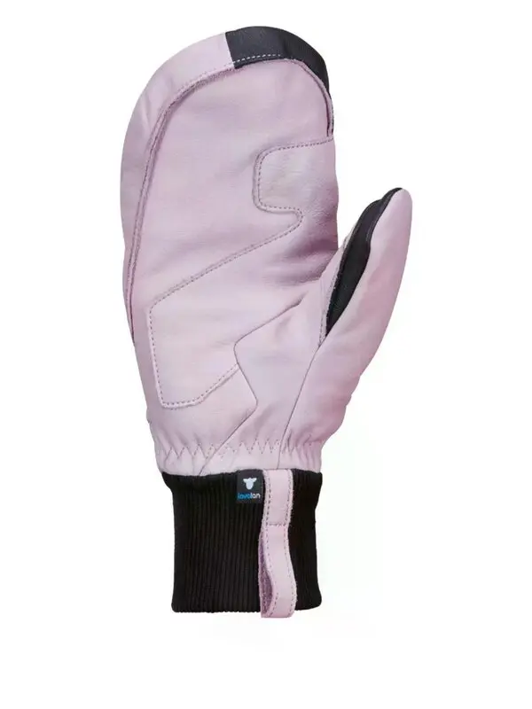 SNOWLIFE Embossed Logo Mittens - Pink