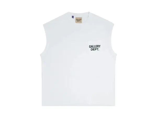 GALLERY DEPT. Augi Sleeveless Tee Shirt - White