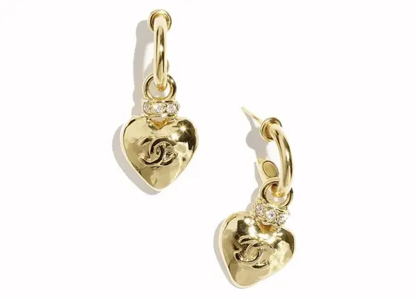 Chanel Pendant - Gold/crystal (abd073 B16157 Nw375)