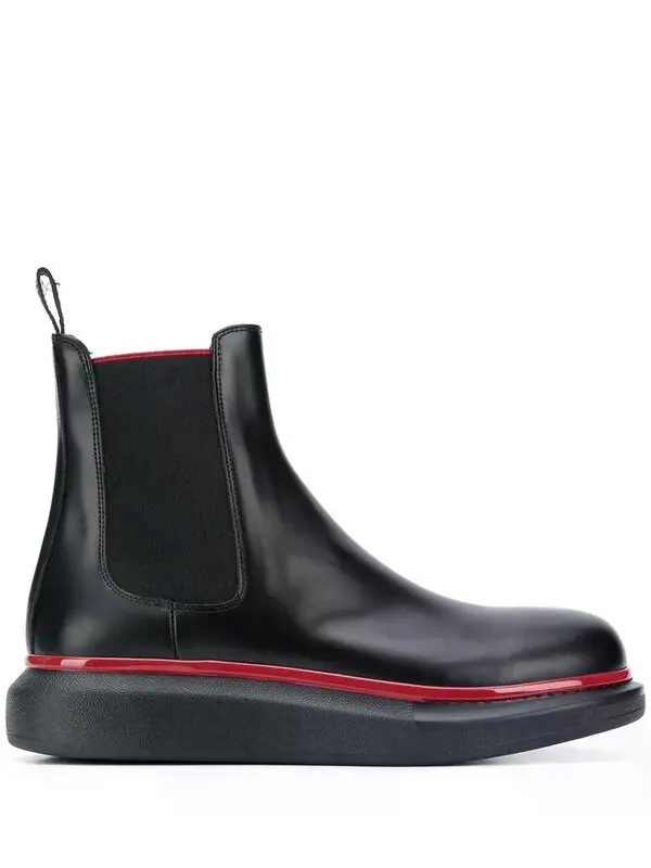 Alexander McQueen Chunky Sole Chelsea Boots