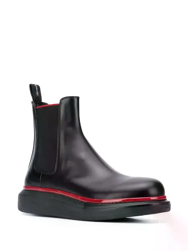 Alexander McQueen Chunky Sole Chelsea Boots