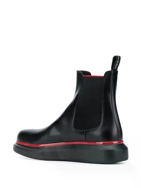 Alexander McQueen Chunky Sole Chelsea Boots