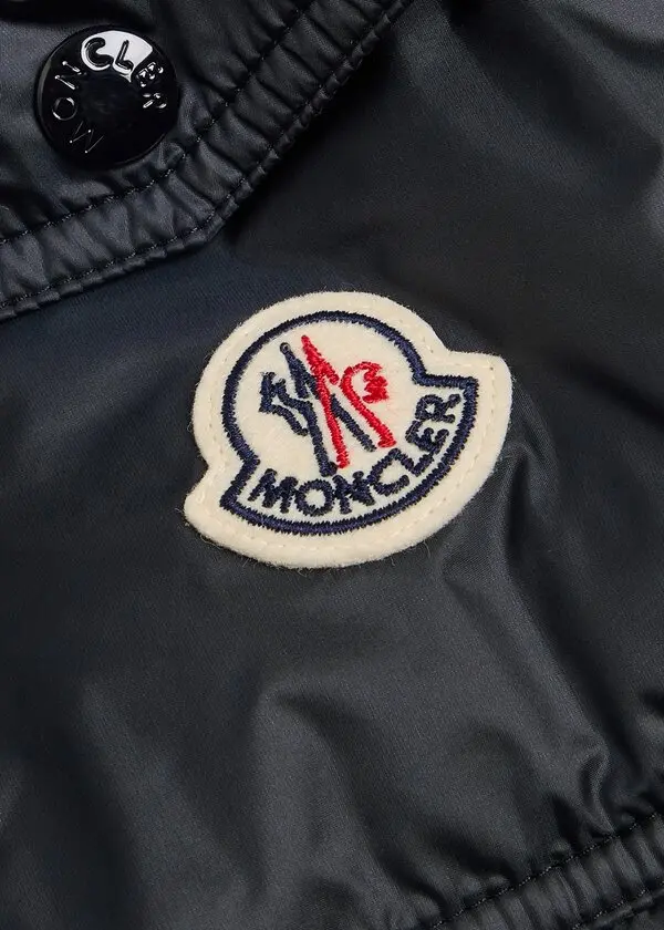 Moncler Najan Quilted Hooded Shell Jacket - Navy