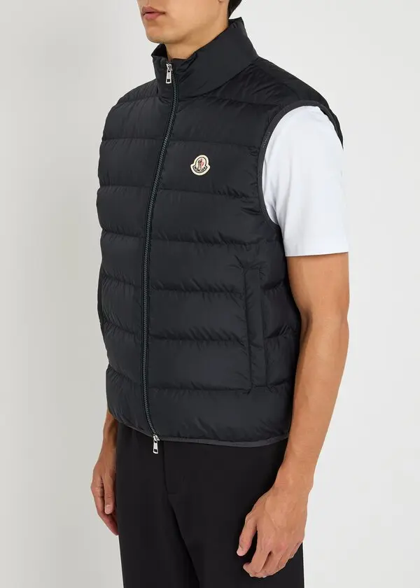 Moncler Contrin Quilted Shell Gilet