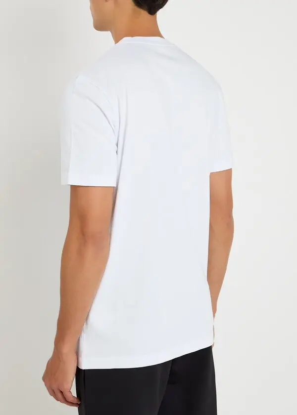 Moncler Logo Badge Cotton T-shirt