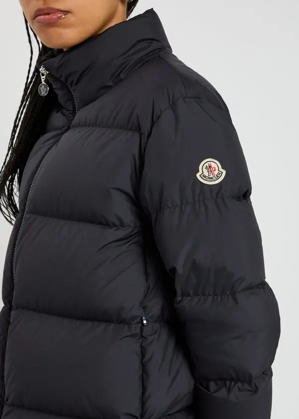 Moncler Mauzun Quilted Shell Jacket - Navy