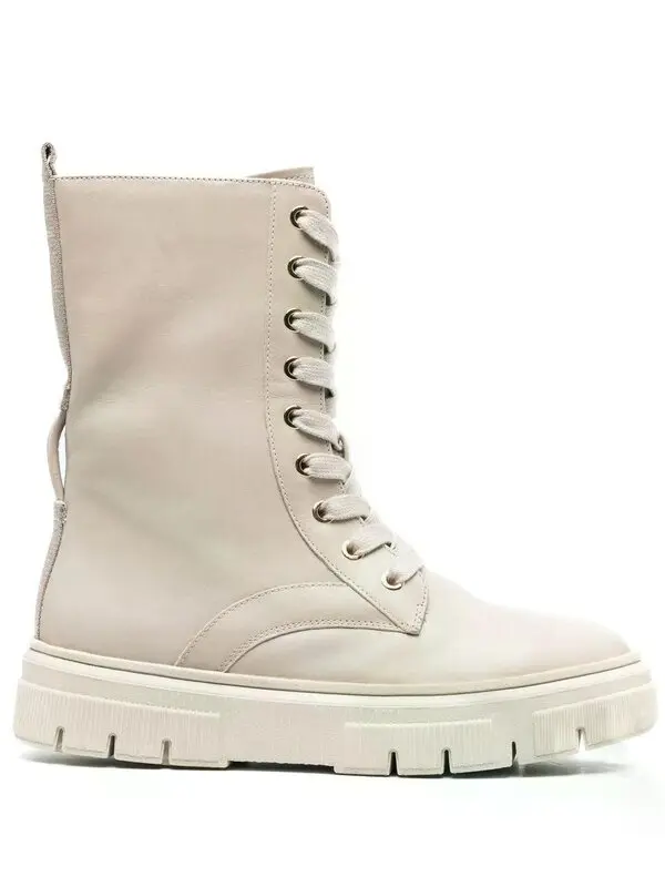 Geox Isotte Lace-up Combat Boots