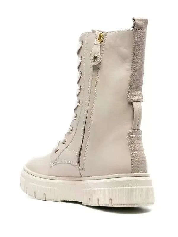 Geox Isotte Lace-up Combat Boots