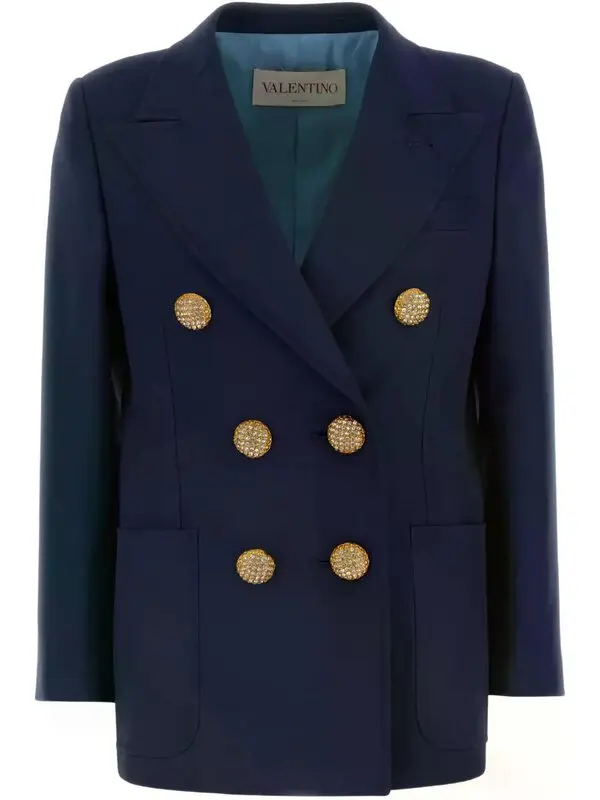 Valentino Garavani Crystal-embellished Blazer