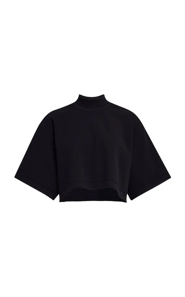 Alaïa Cotton-wool Cropped Top