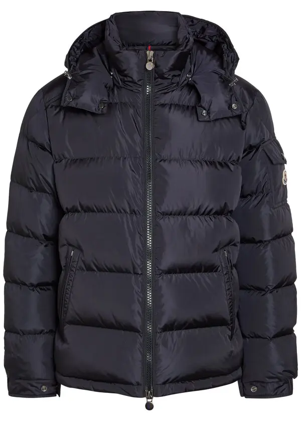 Moncler Maya Padded Down Jacket - Navy
