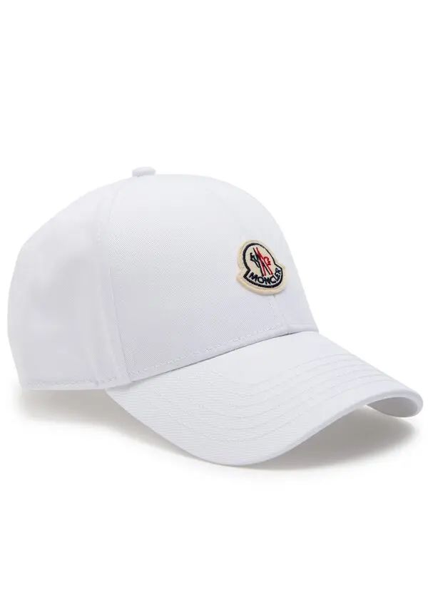 Moncler Cotton Cap - White