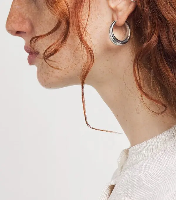LIÉ STUDIO Sterling Andrea Hoop Earrings