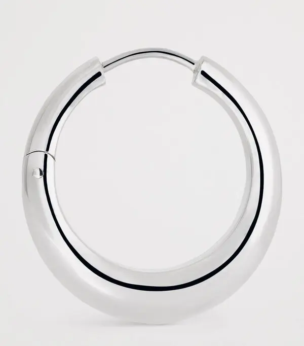 LIÉ STUDIO Sterling Andrea Hoop Earrings