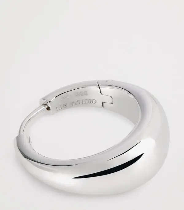 LIÉ STUDIO Sterling Andrea Hoop Earrings