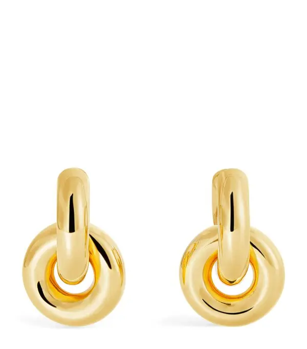 Lié Studio Esther Plated Hoop Earrings - Gold