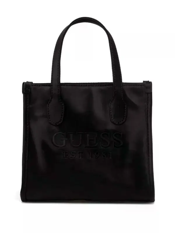 Guess Logo-embroidered Tote