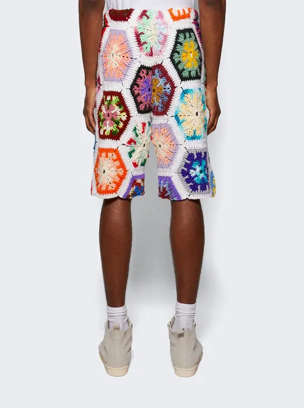 NIGEL XAVIER Crochet Shorts