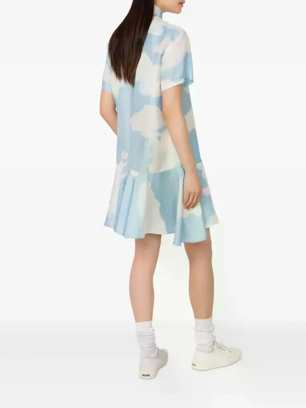 Moschino Archive Clouds Print Mini Dress