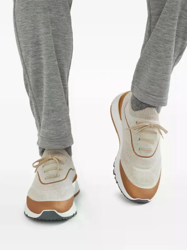 Brunello Cucinelli Knitted Sneakers