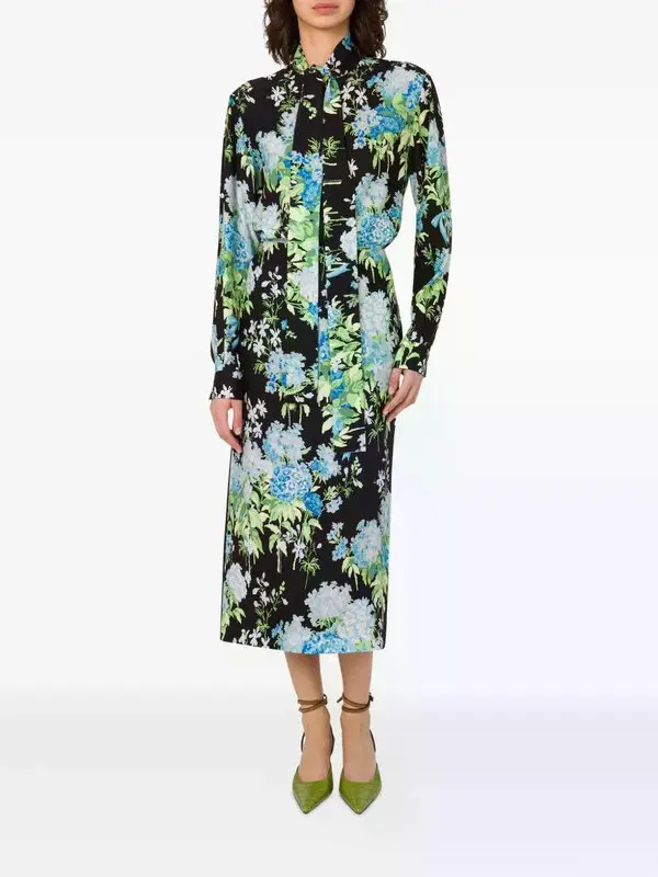 Moschino Printed Silk Shirt