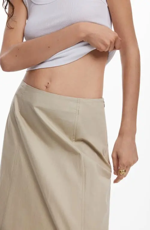 Desigual Drawcord Maxi Skirt