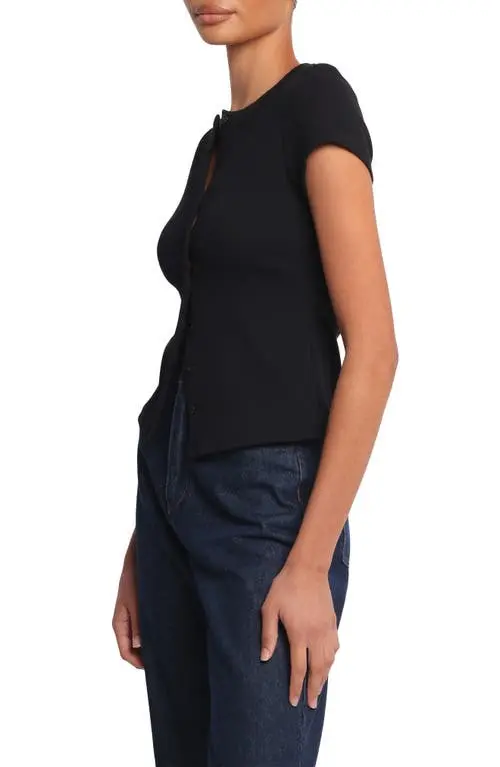 PETAL & PUP Tylarah Ribbed Knit Cardigan