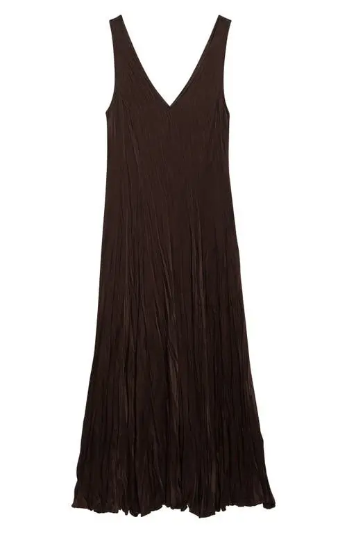 Michael Kors Crushed Charmeuse Midi Dress