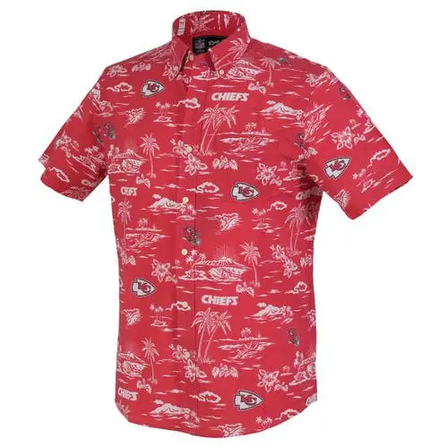 Reyn Spooner Kansas City Chiefs Kekai Performance Button-down Shirt