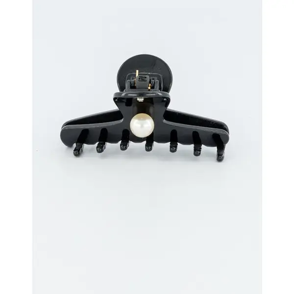 Alexandre De Paris Blanche Hair Claw Clip - Black