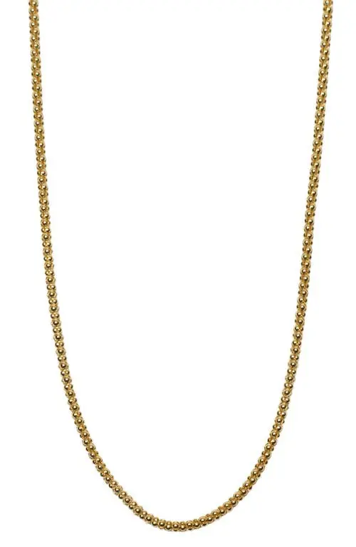 Argento Vivo Popcorn Chain Necklace - Gold