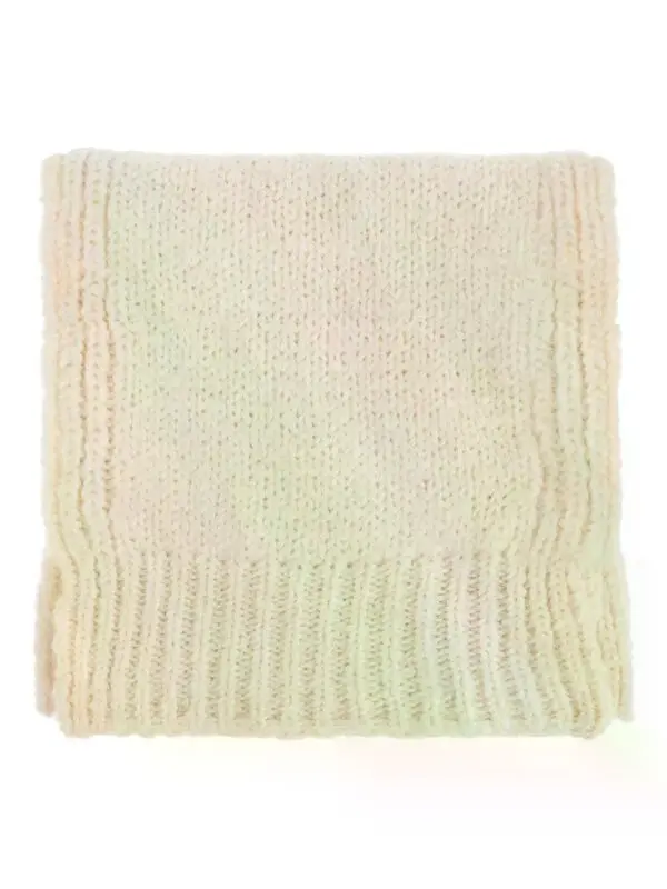 JIL SANDER Logo-patch Scarf - Neutrals