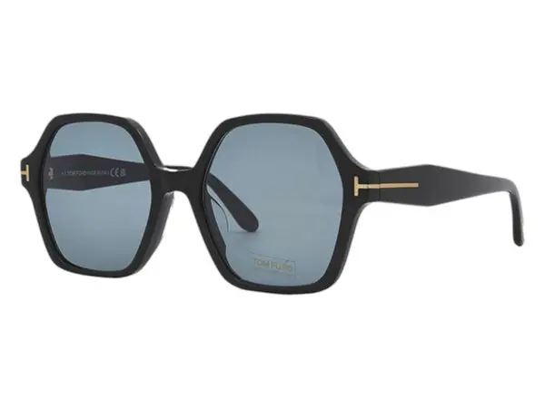 TOM FORD Geometric Sunglasses - Black (ft1032/f 01a)