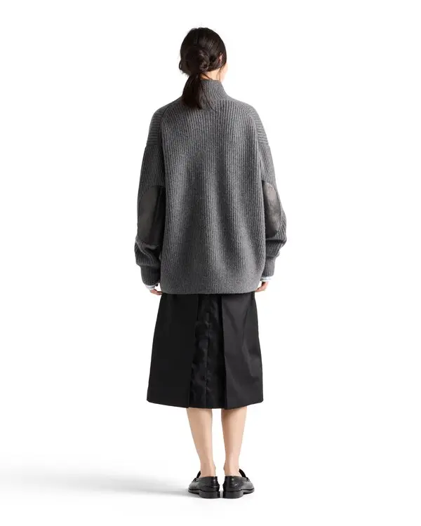 Prada Flared Re-nylon Skirt