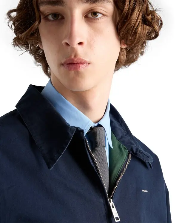 Prada Silk Neck Tie - Grey