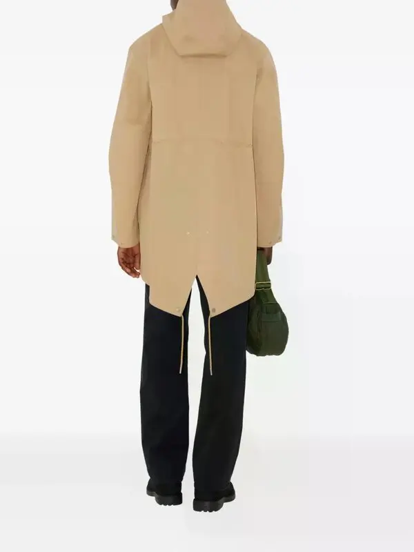 Burberry Bonded Gabardine Parka