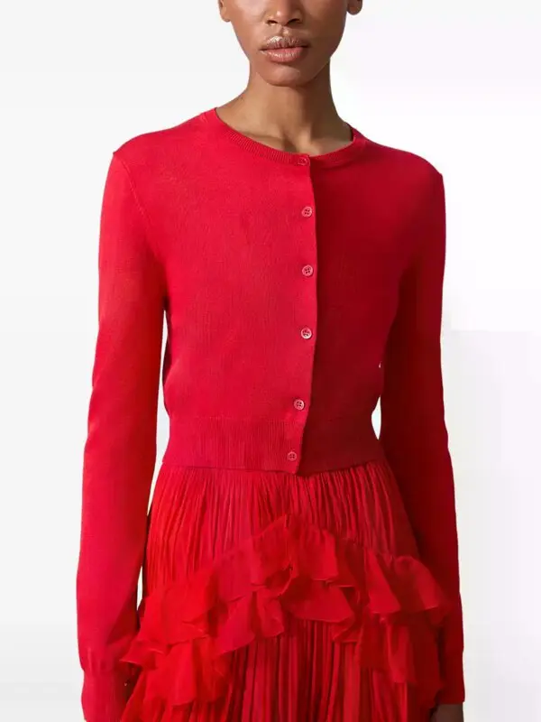 Carolina Herrera Ruffle-detailed Midi Skirt