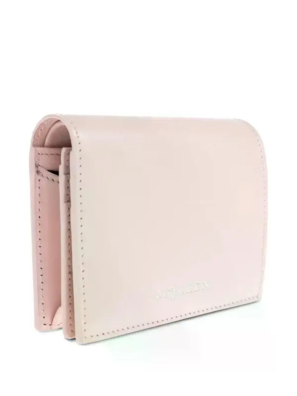 Alexander McQueen Leather Wallet - Pink