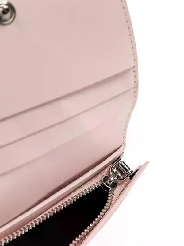 Alexander McQueen Leather Wallet - Pink